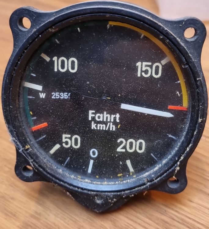 Flugzeug Instrument - Fahrtmesser | Kaufen auf Ricardo