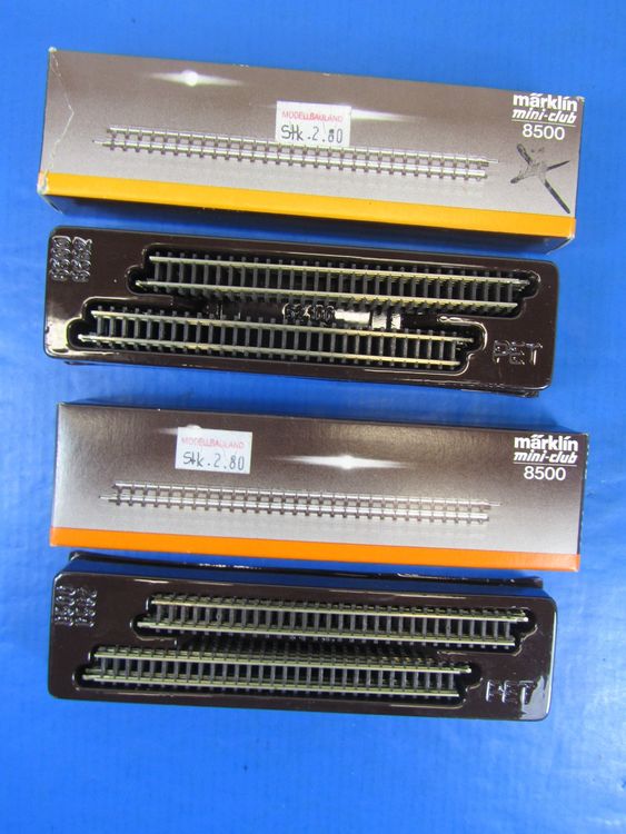 märklin mini-club, 20 Stk. gerade Gleise 8500 | Kaufen auf Ricardo