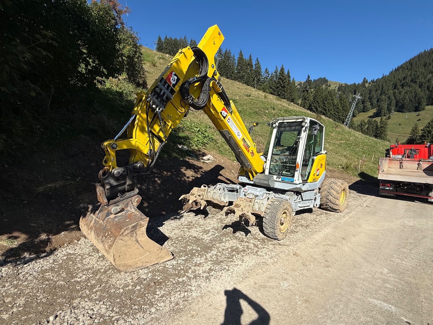 Menzi Muck M525 B (D'occasion) à Villeneuve VD pour CHF 121000 ...