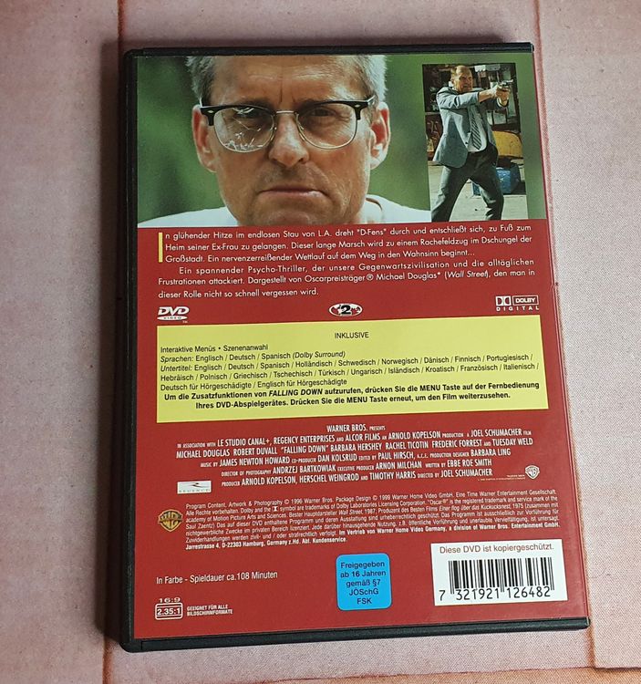 Falling Down ( DVD Film mit Michael Douglas ) | Kaufen auf Ricardo
