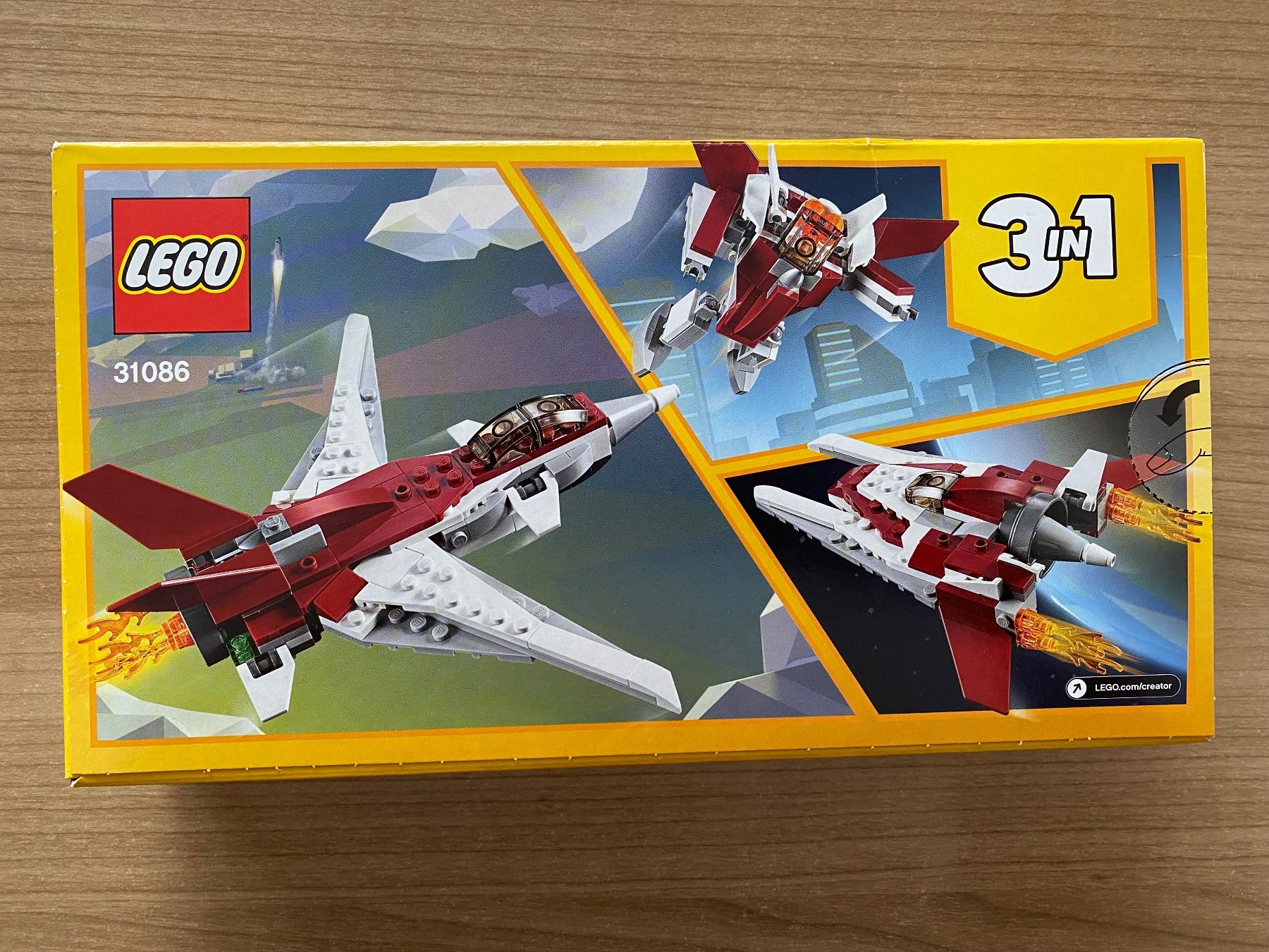 💥LEGO Creator 31086 Flugzeug der Zukunft NEU (Neu und originalverpackt ...