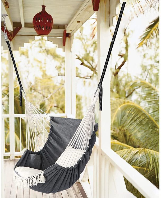 Hängesessel Outdoor Hängeschaukel Gartenschaukel mit Gurten (Neu (gemäss Beschreibung)) in ...