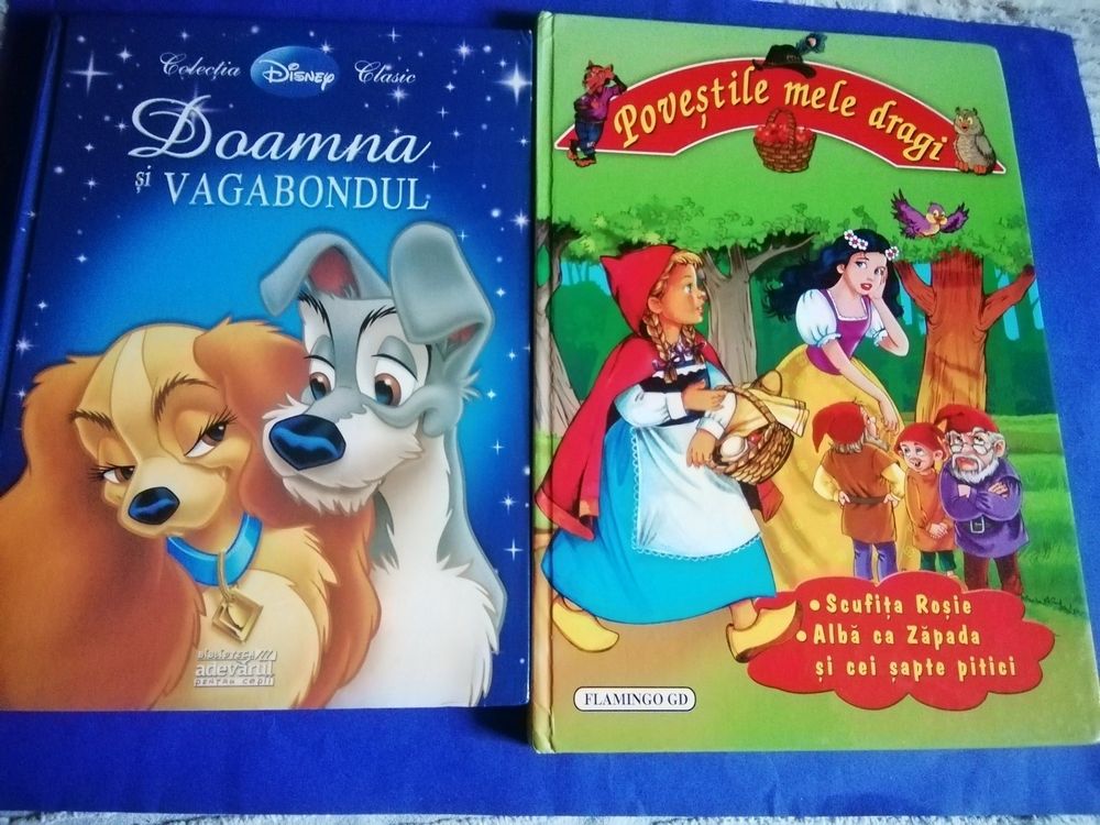 Doamna si Vagabondul /Scufita Rosie/langue Roumain 2 books | Kaufen auf ...