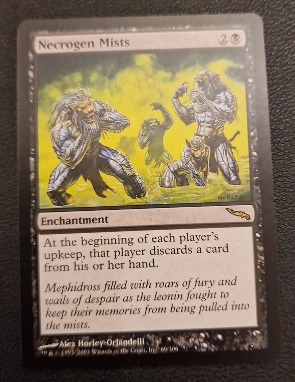 Necrogen Mists, Magic the Gathering (Gebraucht) in Hochdorf für CHF 2 ...