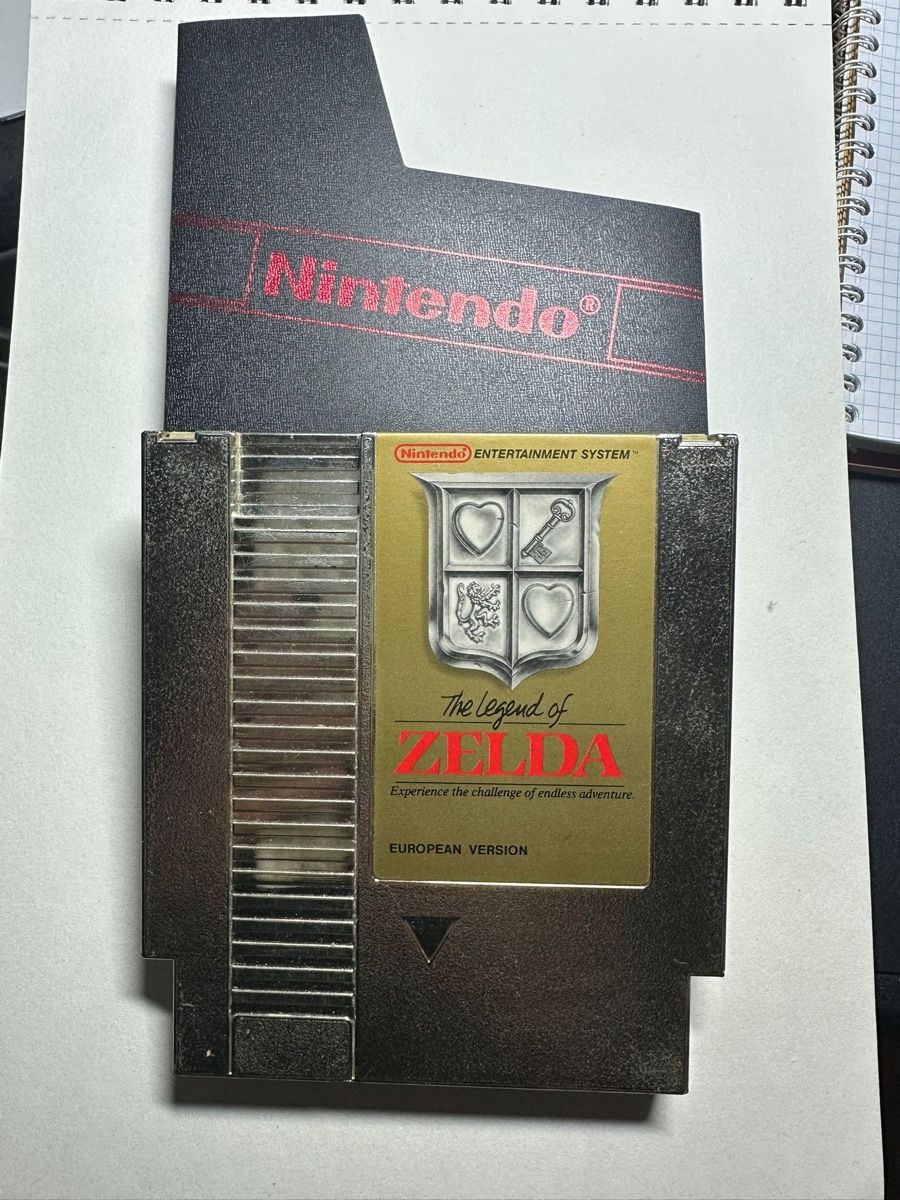 Nintendo NES – The Legend of Zelda – Gold Modul – PAL – inkl (Gebraucht ...
