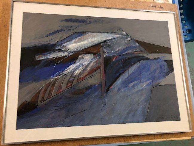 Mischtechnik auf Papier signiert Esther Schwarz (ID 5886) (Gebraucht) in Gelterfingen für CHF ...