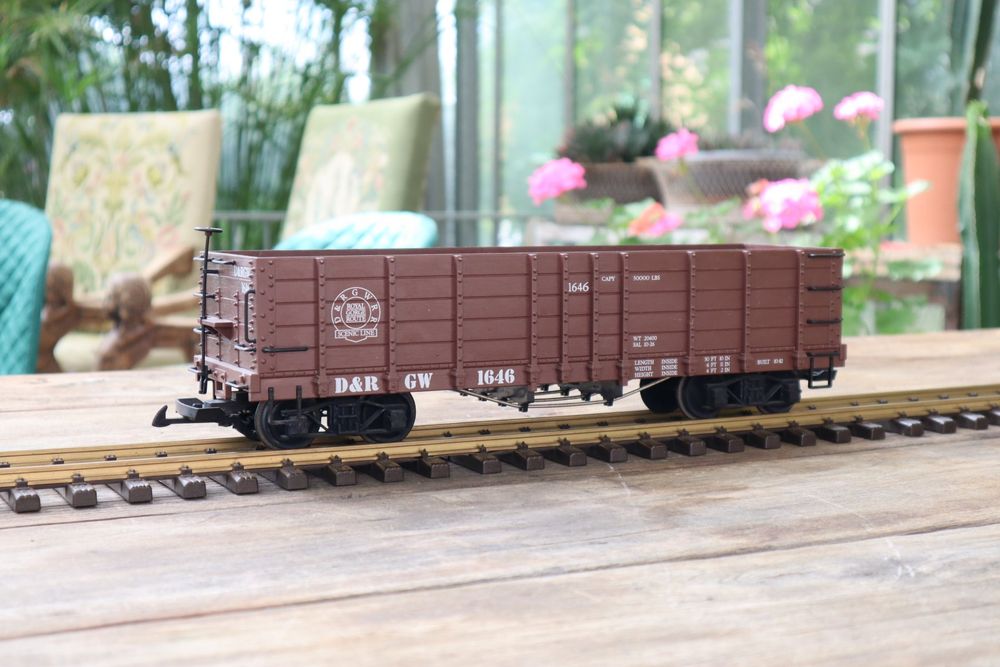 LGB US Hochbordwagen 4-Achser - 4073 | Kaufen auf Ricardo