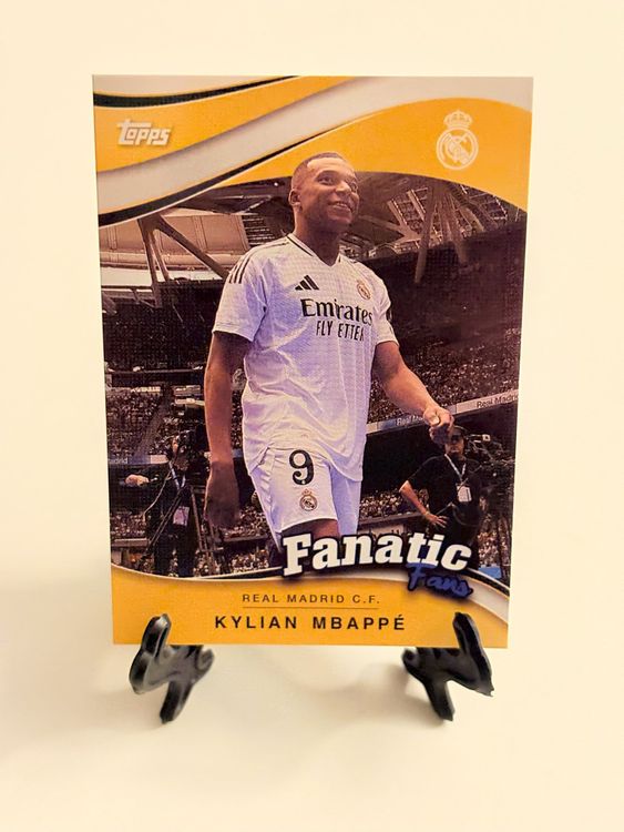Kylian Mbappé Fanatic Fans - Topps Real Madrid Fan Set 24/25 (Neu ...