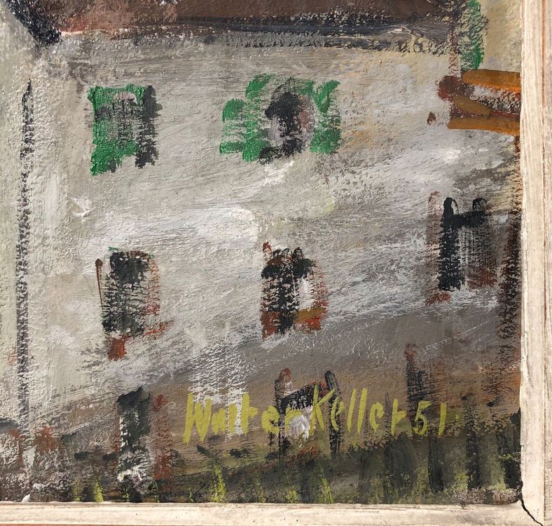 Walter Keller grosses Orig. Gemälde | Kaufen auf Ricardo