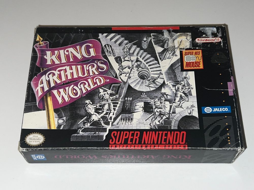 Super Nintendo (SNES) Spiel - King Arthur's World (OVP) USA | Comprare ...
