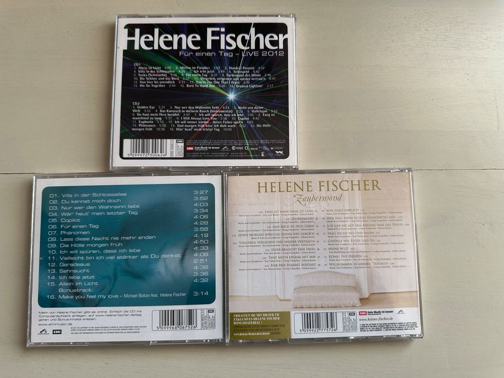 HELENE FISCHER tolle CD's Kult Top Hits Deutschland Schlager (Gebraucht ...