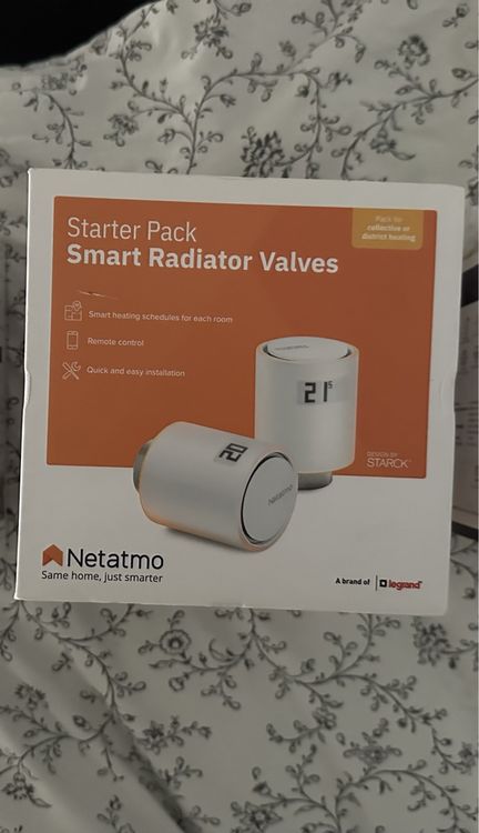 Netatmo Smarter Thermostat Starter Pack 2x Thermostat 1x Hub (Neu und ...