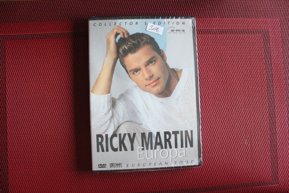 Ricky Martin DVD Europa European Tour Latin Pop Maria Te Ext (Neu und ...