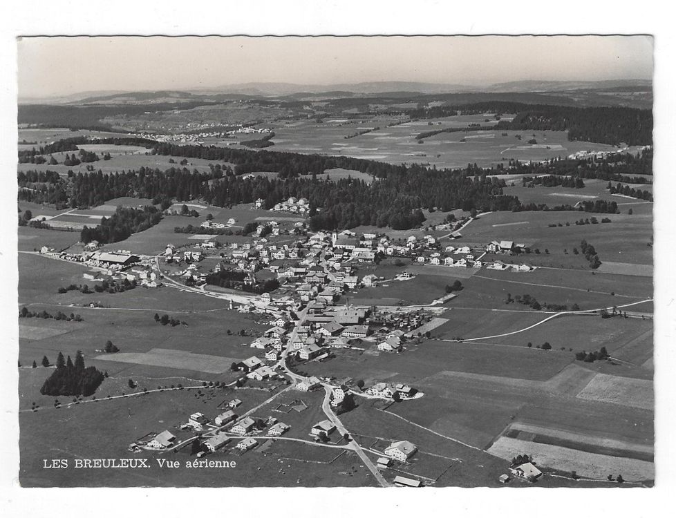 LES BREULEUX , Vue Aérienne / Flugaufnahme, ca. 1960 (?) | Kaufen auf ...