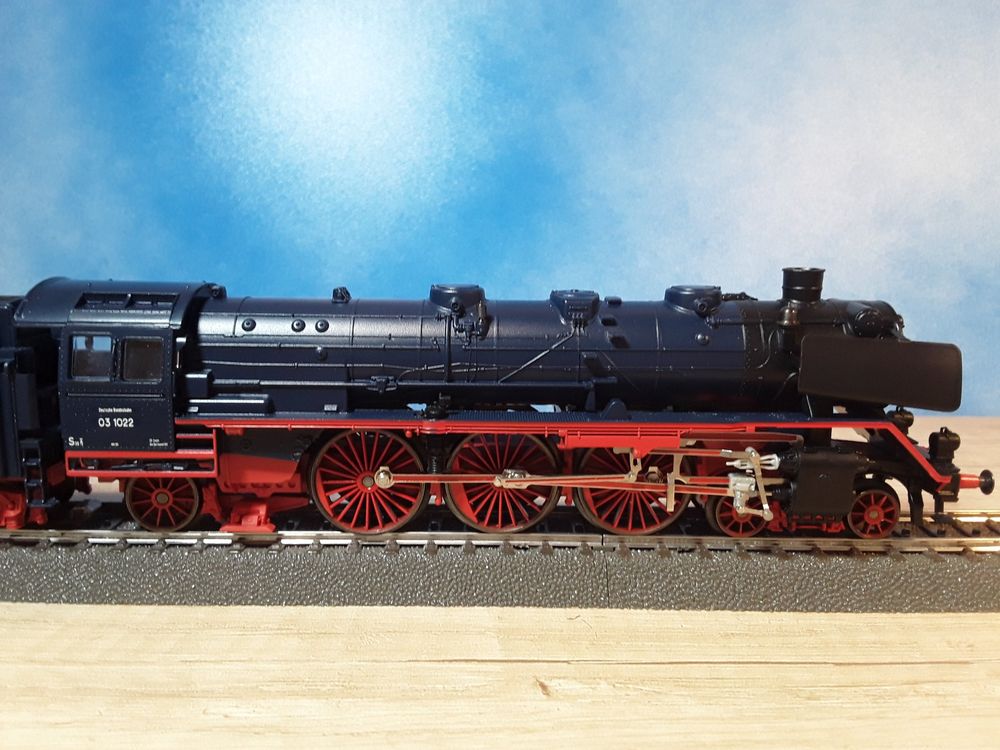 Märklin _ Dampf Lokomotive BR03 _ blau _ DIGITAL _ Spur H0 | Kaufen auf Ricardo