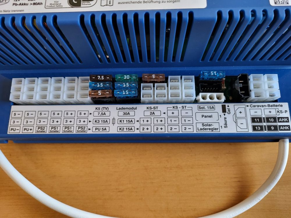 Schaudt CSV409 Stromversorgung autark mit Lademodul Camping | Kaufen auf Ricardo