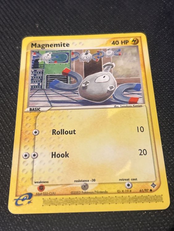Pokemon old Ex Dragon 2003, Magnemite 61/97 | Kaufen auf Ricardo