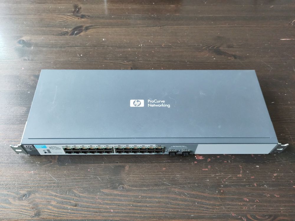 HP ProCurve 1810G-24 Switch 19" J9450A | Kaufen auf Ricardo