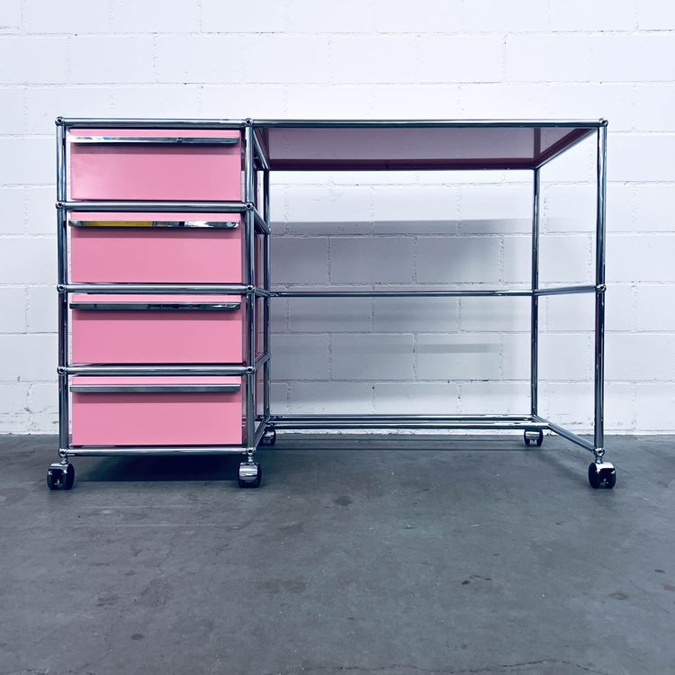 USM HOME-OFFICE-PULT IN ROSA | Kaufen auf Ricardo