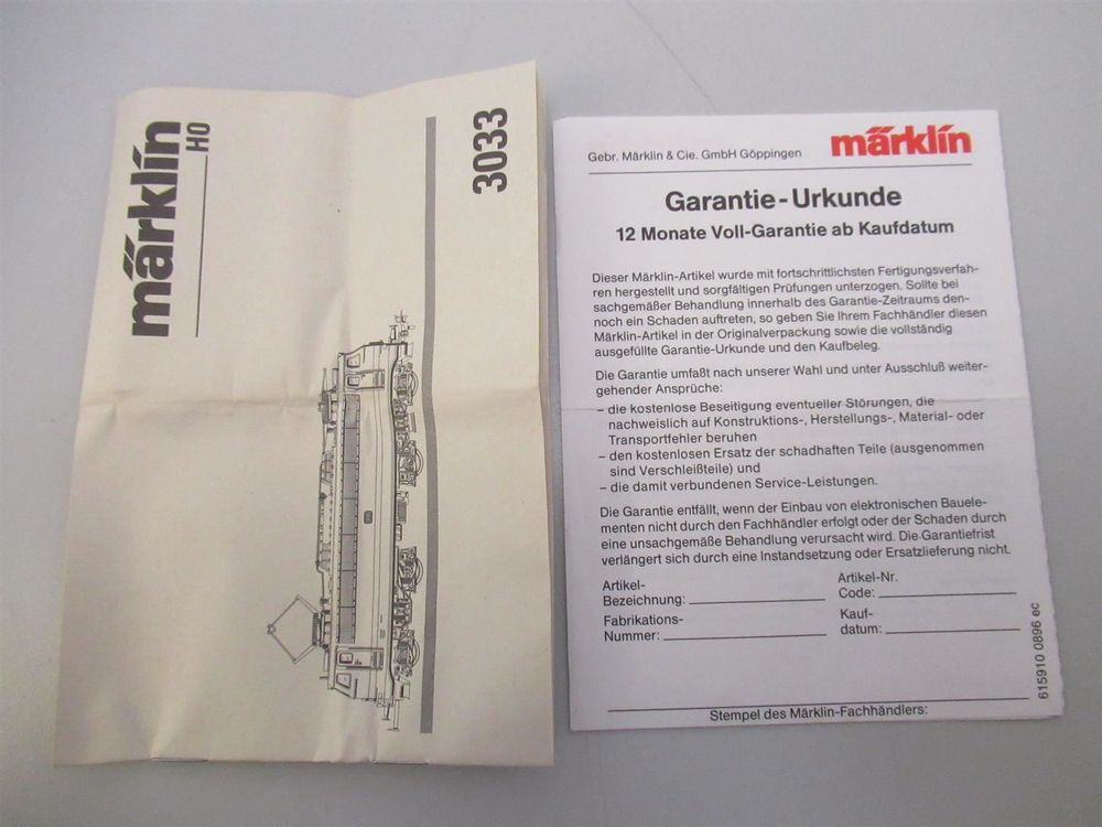 Märklin 28503 DB Schnellzug Rheingold AC (Gebraucht) in Basel für CHF ...