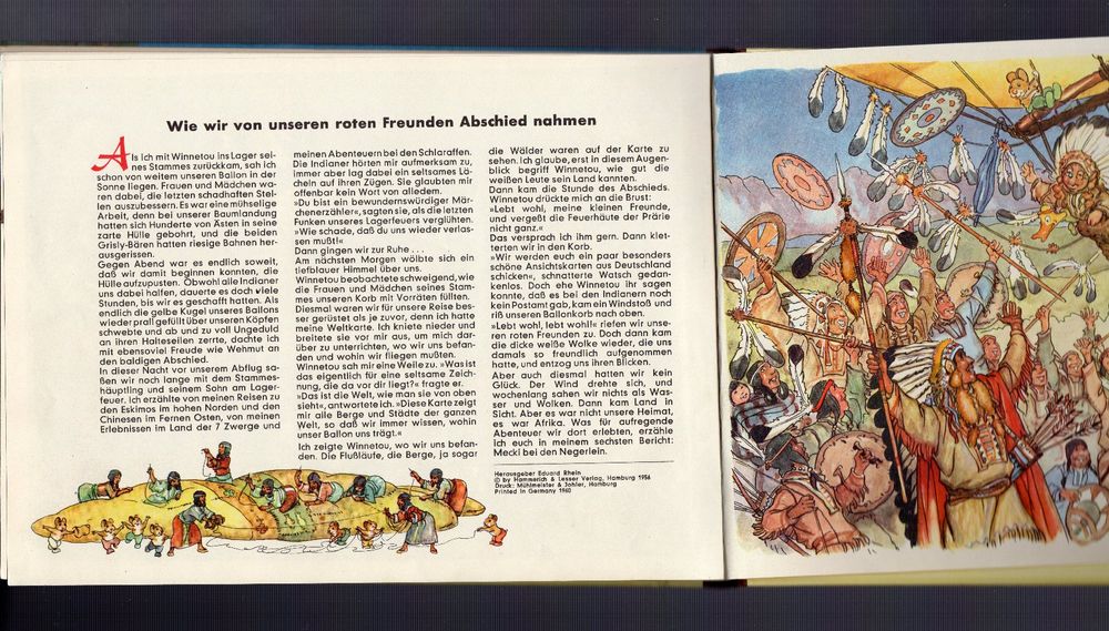 Mecki Bei den indianern hammerich & Lesser Hamburg 1960 (Gebraucht) in ...