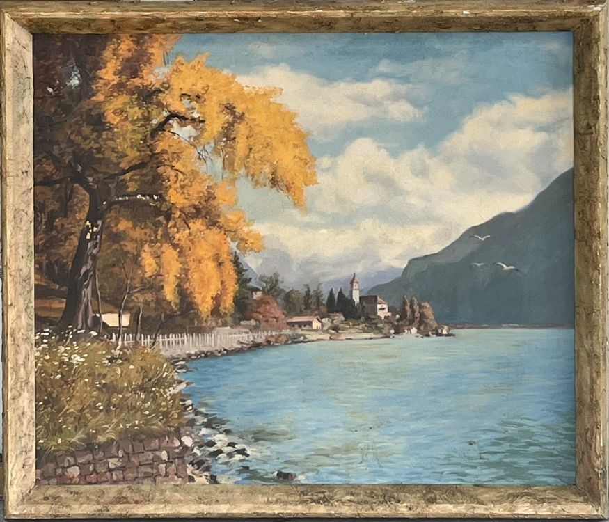 Grosse Landschafts Gemälde , Signiert : Lorenzoni (Gebraucht) in Root für CHF 19 – mit Lieferung ...