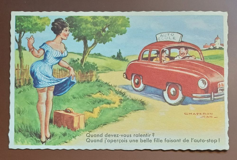 Witzige Erotik AK Oldtimer Erotika | Kaufen auf Ricardo