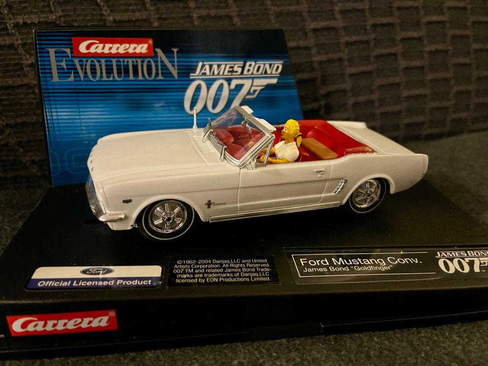 Carrera Evolution 132 - 25737 Ford Mustang James Bond 007 | Kaufen auf ...