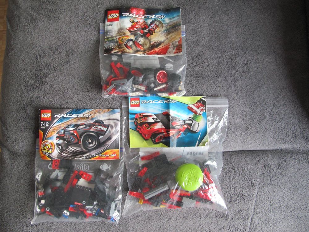 Super Lego Racers Set !!!!! 3 Legos !!!!!! | Kaufen auf Ricardo