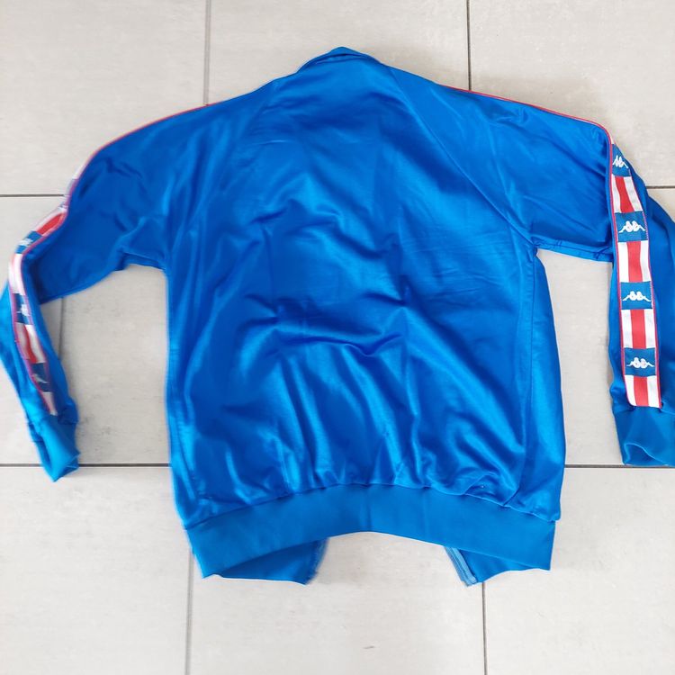KAPPA USA TRACK & FIELD JACKET 80s - GRÖSSE L (Gebraucht) in Spiegel b ...