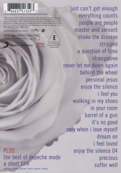 Depeche Mode - The Best Of Videos (Volume 1) + A short Film! (Gebraucht ...