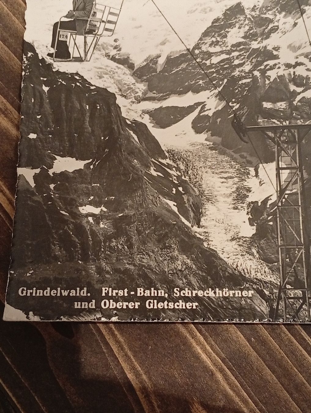 Grindelwald Vintage Postkarte, First-Bahn, Top Zustand! (Gebraucht) in ...