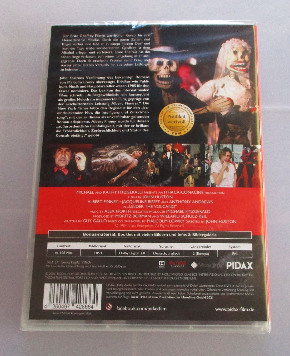 UNTER DEM VULKAN - John Huston/Albert Finney NEU/OVP (Neu und originalverpackt) in Lichtensteig ...