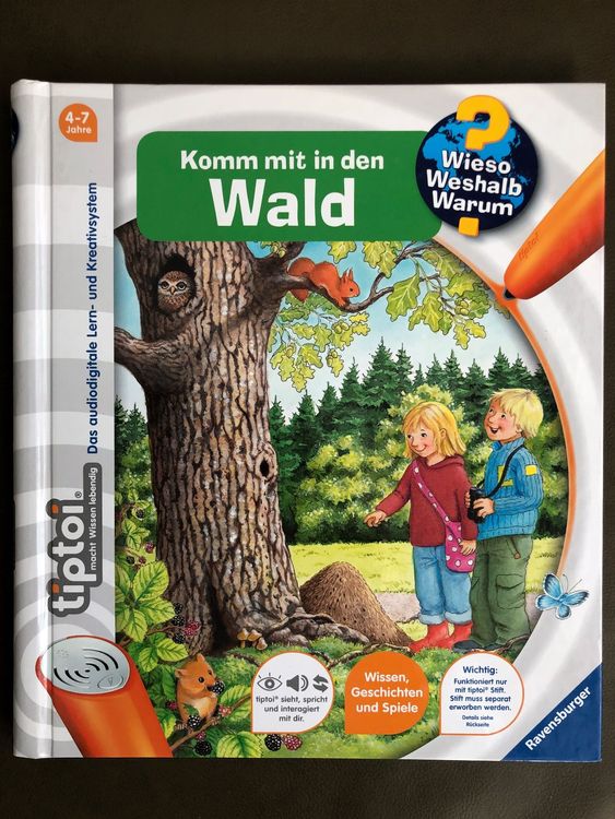 Buch Tiptoi Komm mit in den Wald (Gebraucht) in Nunningen für CHF 12 ...