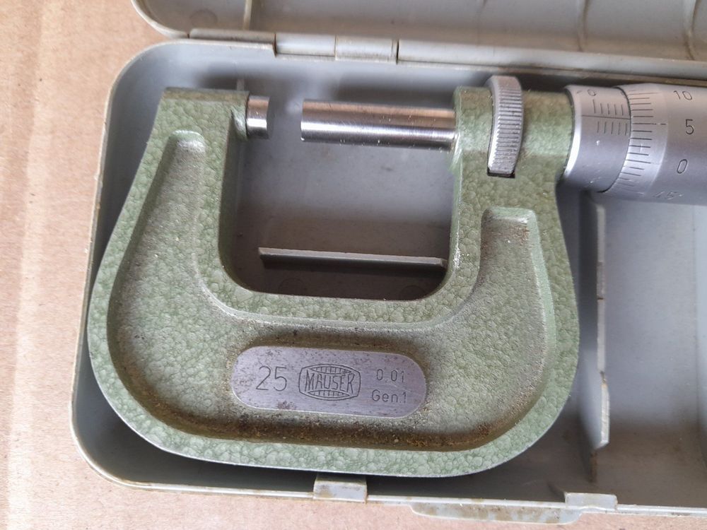 Mikrometer Mauser 25 (Gebraucht) in Thun für CHF 13 – mit Lieferung auf ...