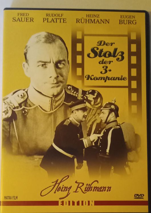 DVD Der Stolz der 3. Kompanie - Heinz Rühmann Edition (Gebraucht) in ...