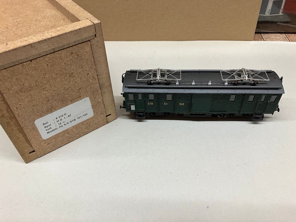 Smf A312C Fe 4/4 152 der Seetalbahn, H0 GS DC Digital (Gebraucht) in Neuendorf für CHF 161 – mit ...