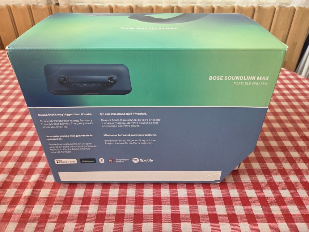 Bose SoundLink Max Bluetooth Box (Neu und originalverpackt) in St ...