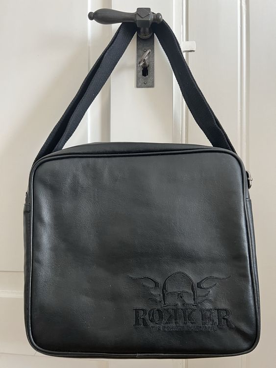 Kunstleder Tasche von Rokker schwarz (Gebraucht) in Steinach für CHF 20 ...