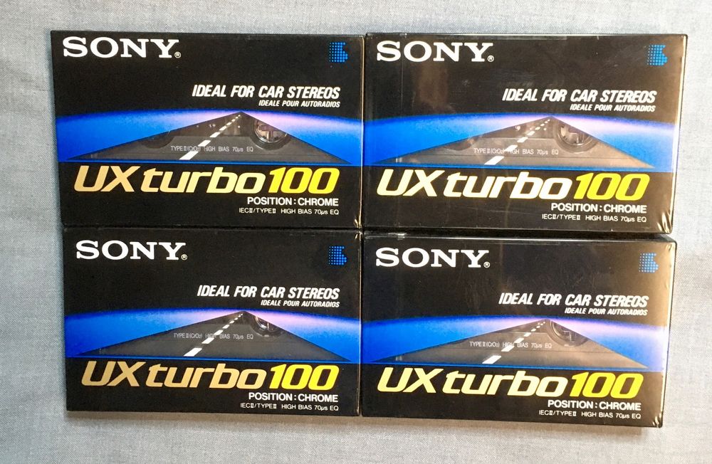 4 x Sony UX turbo 100 chrome neu! (Neu und originalverpackt) in Aarberg ...