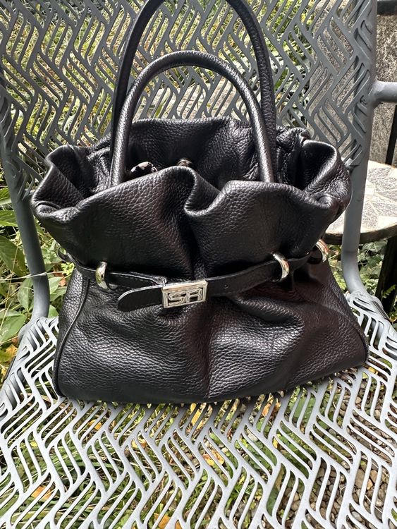Edle schwarze Ledertasche Sonia Rykiel 👜 (Gebraucht) in Baar für CHF 38 ...