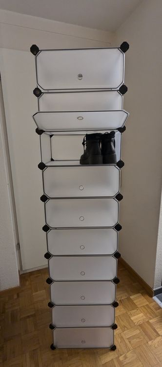 Modular Shoe Storage Cabinet Organizer - Like NEW (Neu (gemäss ...
