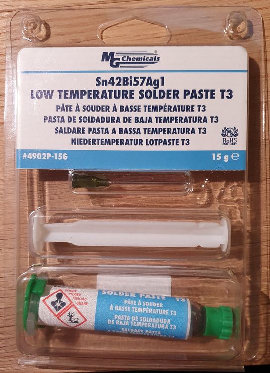 Lötpaste / Lotpaste zum SMD löten (Neu und originalverpackt) in Brugg ...