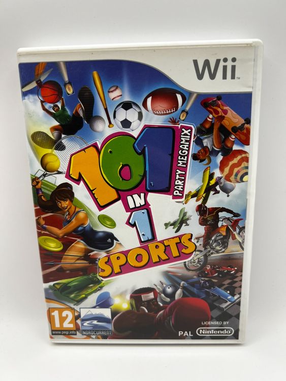 101 in 1 Party Megamix Sports (mehrsprachig) - Nintendo Wii (Gebraucht ...