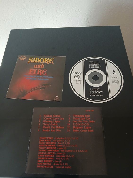 CD Smoke and Fire (Jeff Beck,Jimmy Page,John Bonham u.a) (Gebraucht) in ...