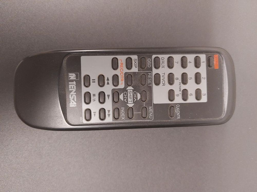 TENSAI TVR-500 video recorder, VHS, with remote control! (Gebraucht) in ...