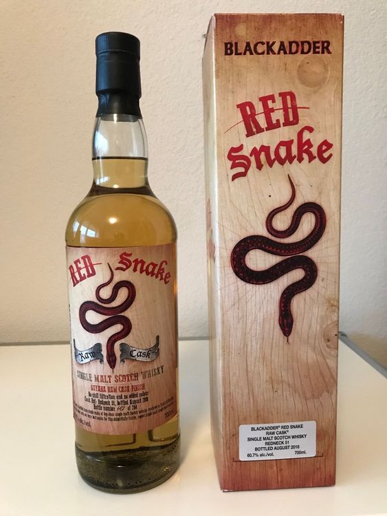 Blackadder SM Red Snake Redneck 51 60,7% (Neu und originalverpackt) in ...