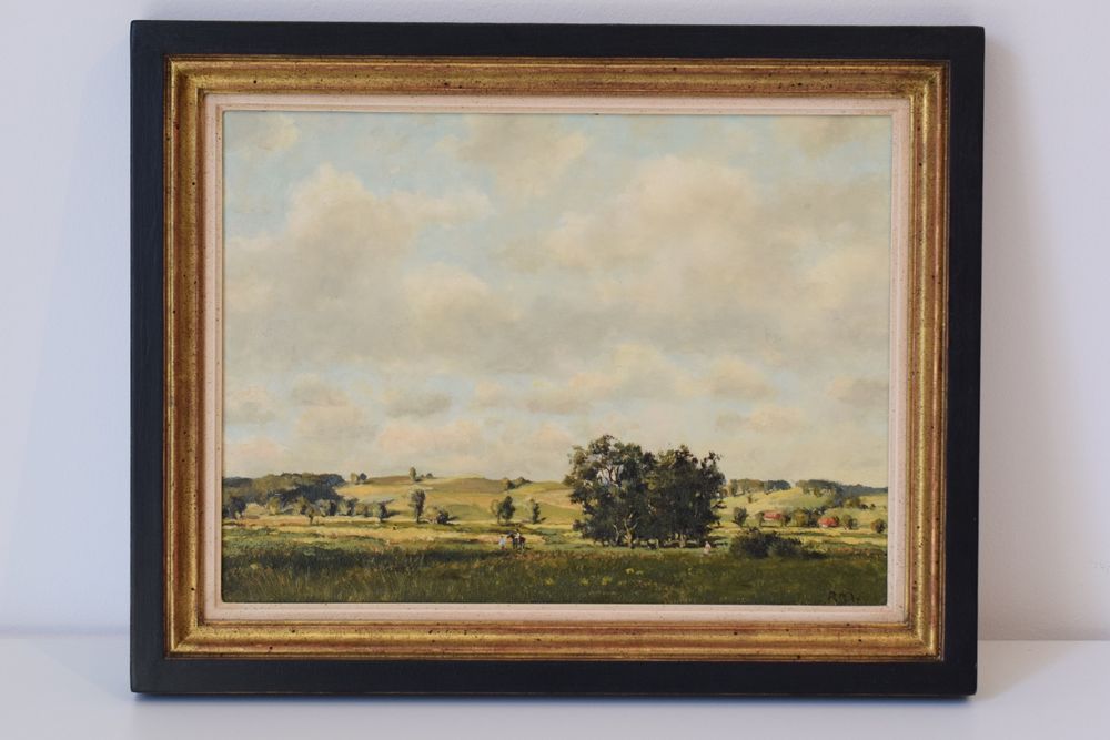 Sommerliche Landschaft Ölgemälde gerahmt von Rudolf Müller (Gebraucht) in Bern für CHF 120 – mit ...