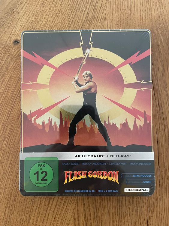 Flash Gordon Steelbook 4K UHD Bluray (Neu und originalverpackt) in Schötz für CHF 30 – mit ...