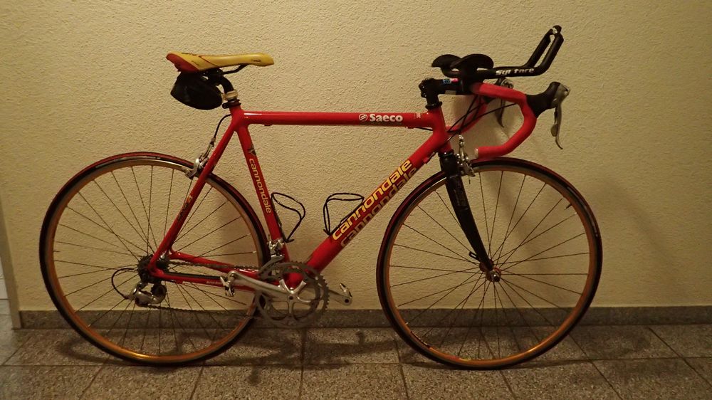 Cannondale Rennvelo R 2000 rot CAAD 4 SAECO | Kaufen auf Ricardo